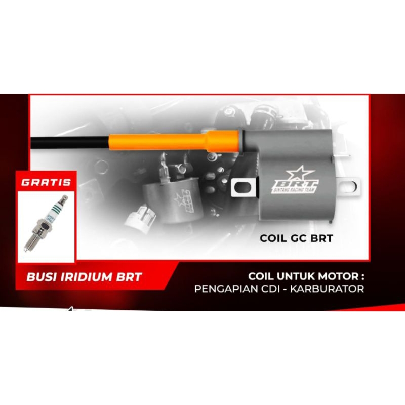 Jual new release KOIL RACING G-Coil BRT injeksi dan non injeksi ...