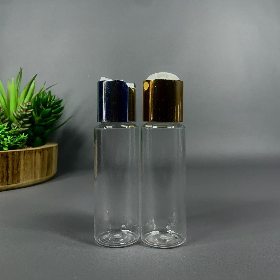 Jual Botol Disc-top 50 Ml / Botol Pet 50 Ml RF NATURAL - Tutup Press ...