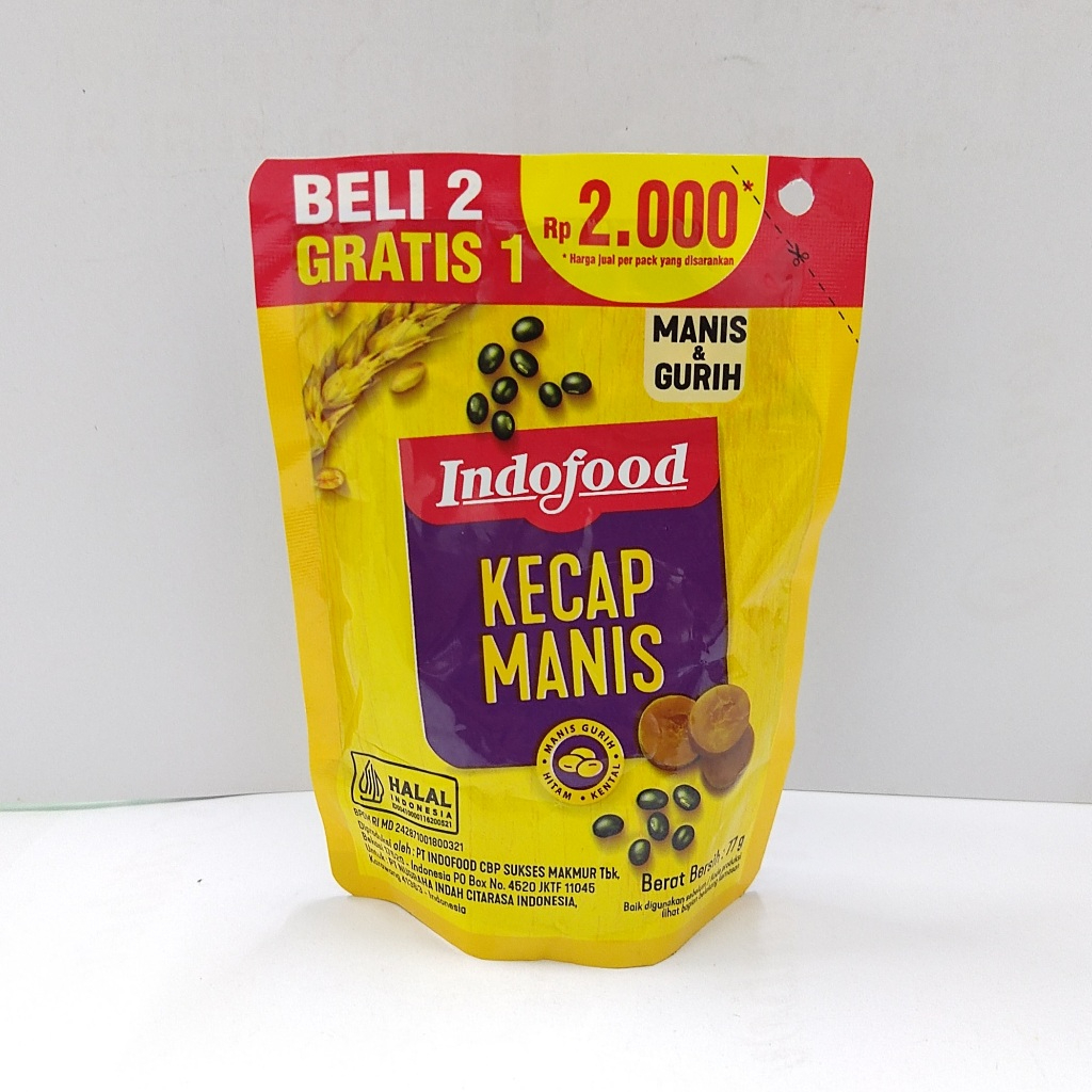 Jual INDOFOOD KECAP MANIS REFILL 77G | Shopee Indonesia