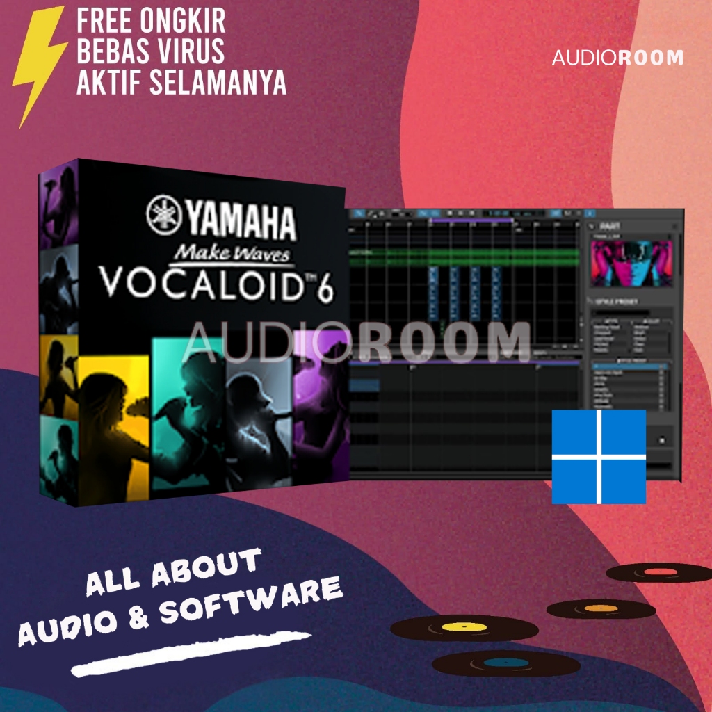 Jual Yamaha Vocaloid 6 v6.5.1 WiN Full with Voicebank ( Full Activated ...
