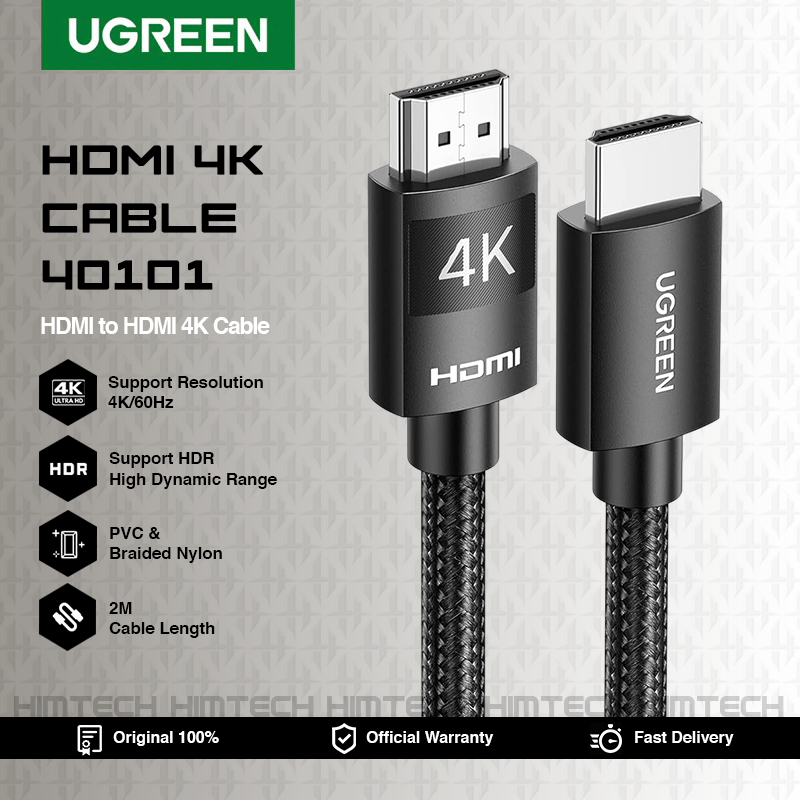 Jual HIMTECH - UGREEN 40101 Kabel HDMI To HDMI UHD Ultra HD 4K HDR ...