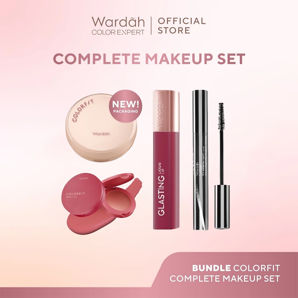 Jual [BUNDLE] WARDAH Paket Makeup - Colorfit Perfect Glow Cushion ...