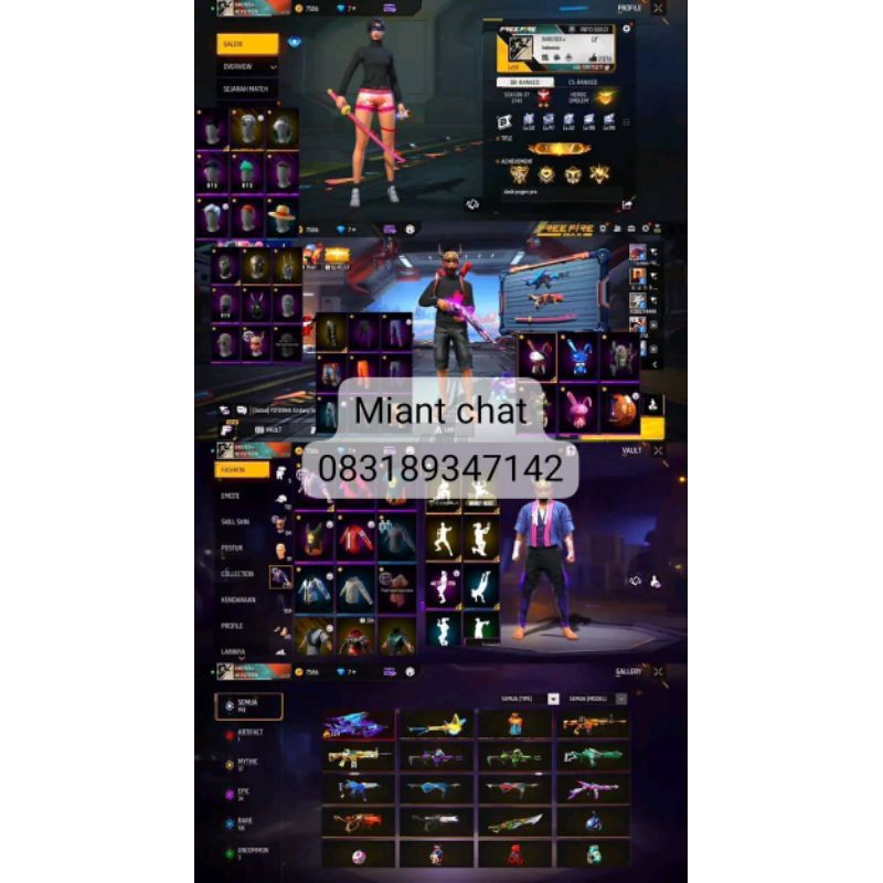 Jual akun ff sultan bagus | Shopee Indonesia