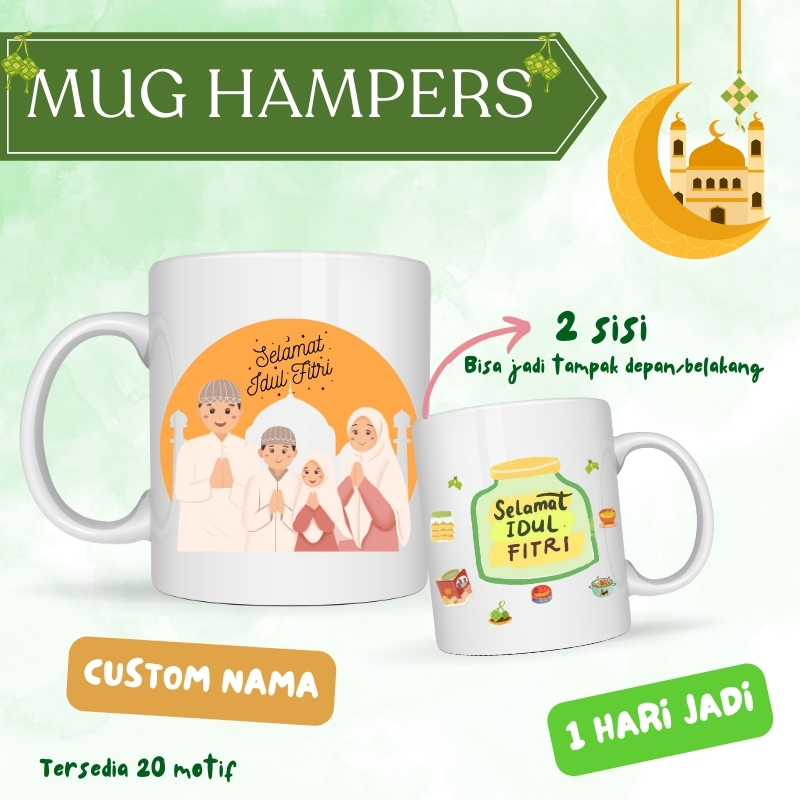 Jual Mug Hampers Lebaran Souvenir Gelas Idul Fitri Ramadhan Hadiah Hari ...
