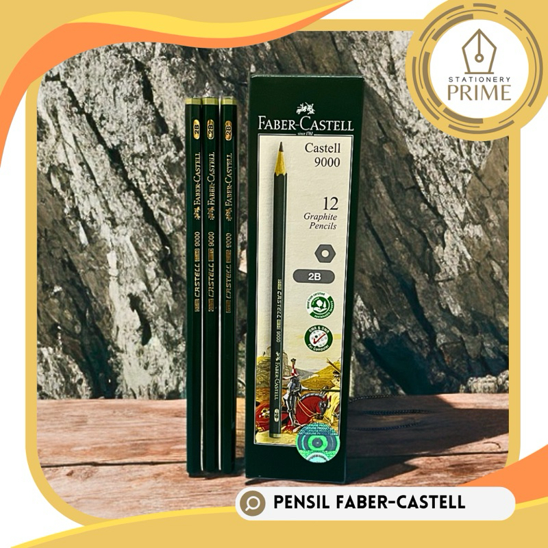 Jual PENSIL FABER CASTELL 2H-HB-B-2B-3B-4B-5B-6B-7B-8B | Shopee Indonesia