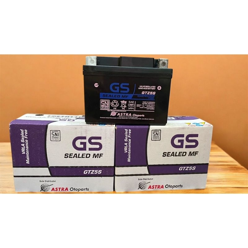 Jual Aki GS ASTRA GS Sealed MF GTZ5S | Shopee Indonesia
