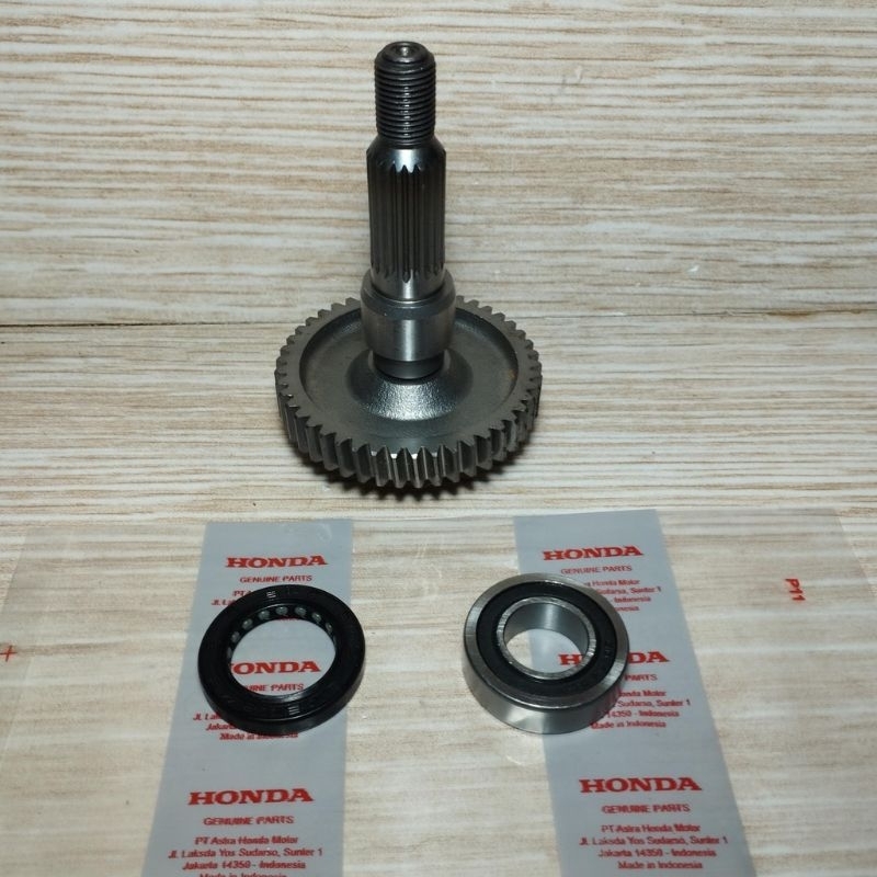 Jual as roda belakang+bearing dan seal beat esp new ,beat pop stater ...
