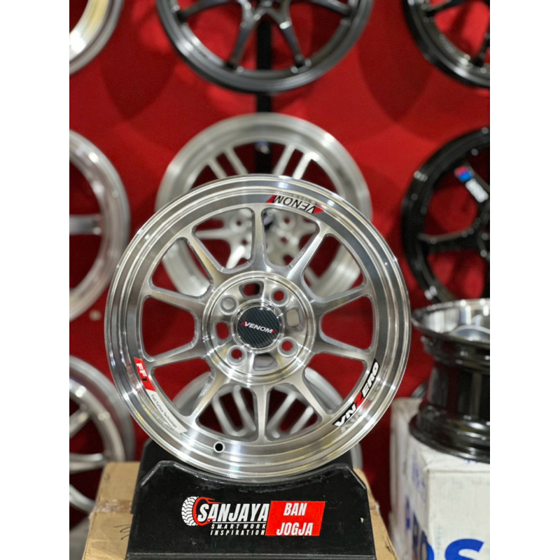 Jual Velg Venom Zero R15 Lebar 6,5 Kondisi Baru | Shopee Indonesia