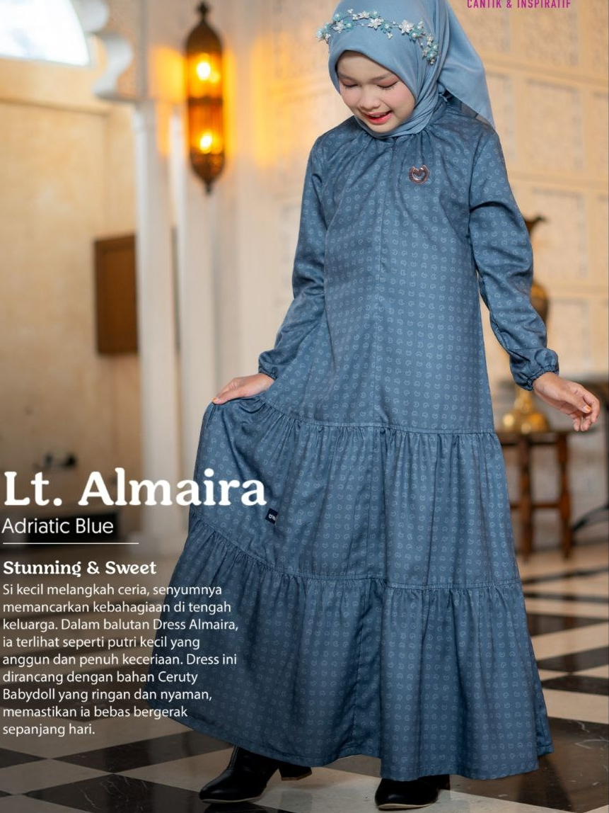 Jual Little Mutif Almaira Almar / Adriatic Blue | Shopee Indonesia