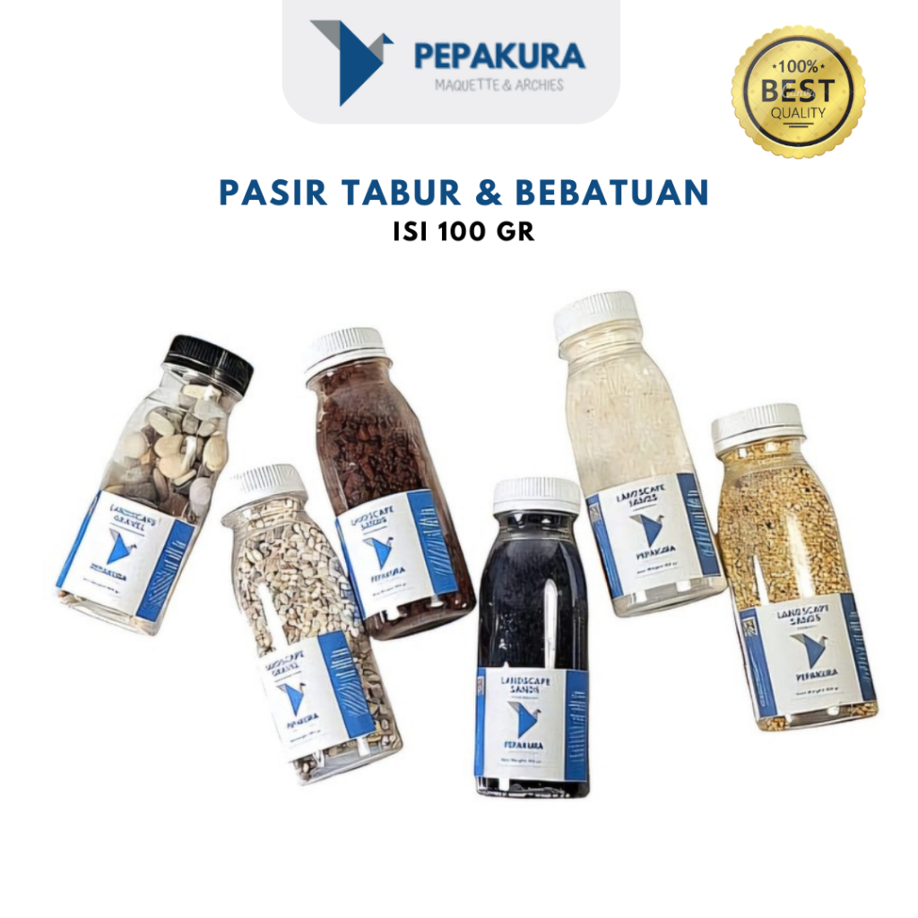 Jual Pasir dan Batu Batuan Tabur isi 100 gr - Bahan Lansekap Maket ...