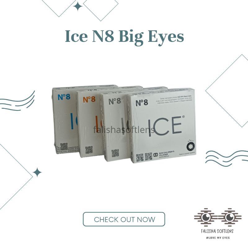 Jual SOFTLENS X2 ICE N8 BIG EYES 16MM | Shopee Indonesia