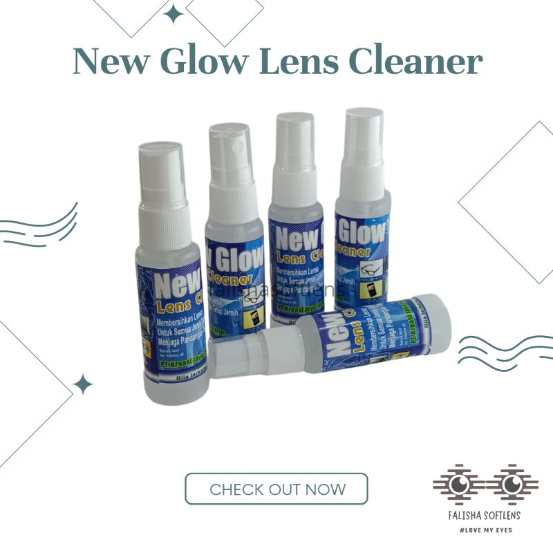Jual [READY] NEW GLOW LENS CLEANER (pembersih lensa kacamata) 10ml ...