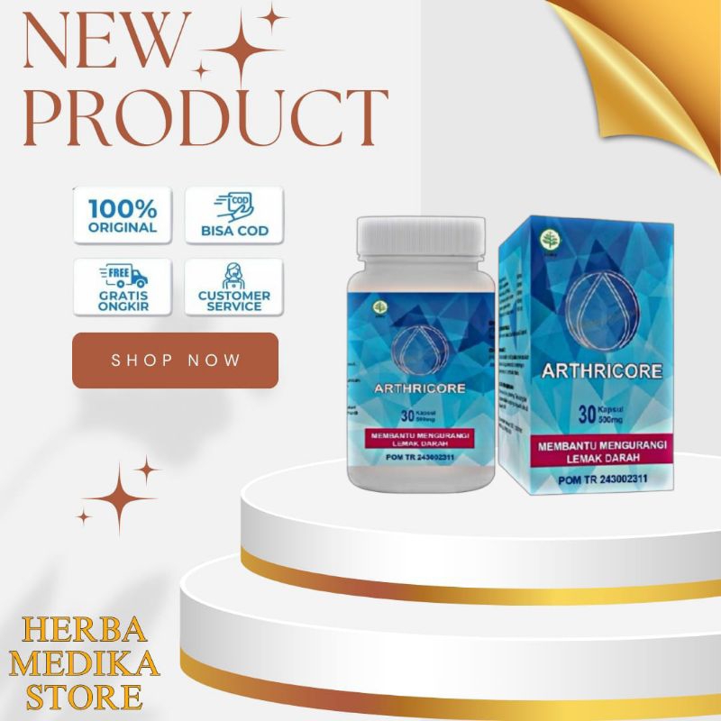 Jual Arthricore Asli Original Obat Hipertensi Darah Tinggi Herbal Ampuh ...