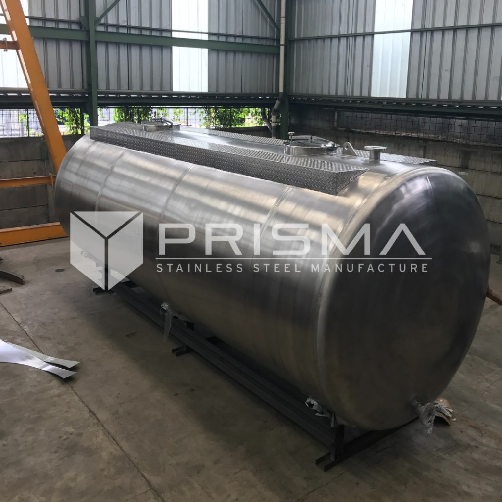 Jual Tangki Penyimpanan Air 20.000 liter Truk Tangki Stainless Steel ...