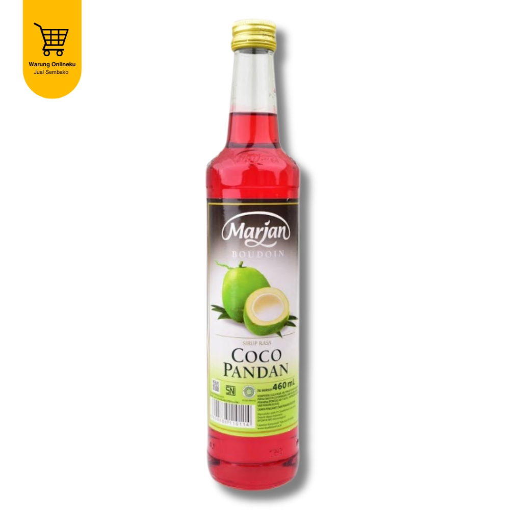 Jual MARJAN SYRUP BOUDOIN COCO PANDAN 460ML | Shopee Indonesia