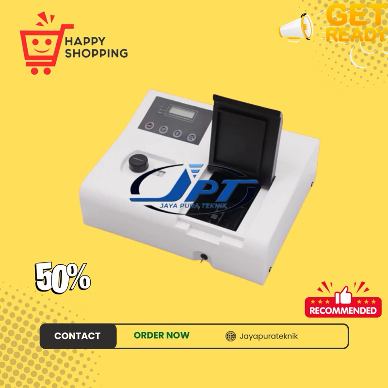 Jual UV VIS Spectrophotometer UV752N Visible Spektrofotometer UV 752N ...
