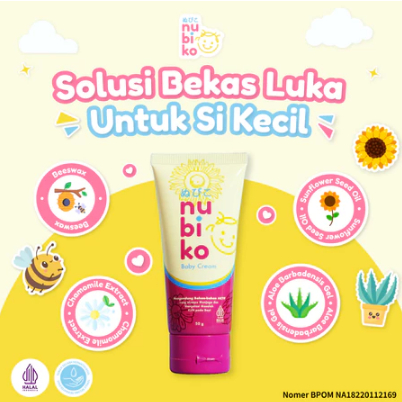 Jual Nubiko Skincare Cream Anak Untuk Mengatasi Bekas Luka Anak Nubiko ...