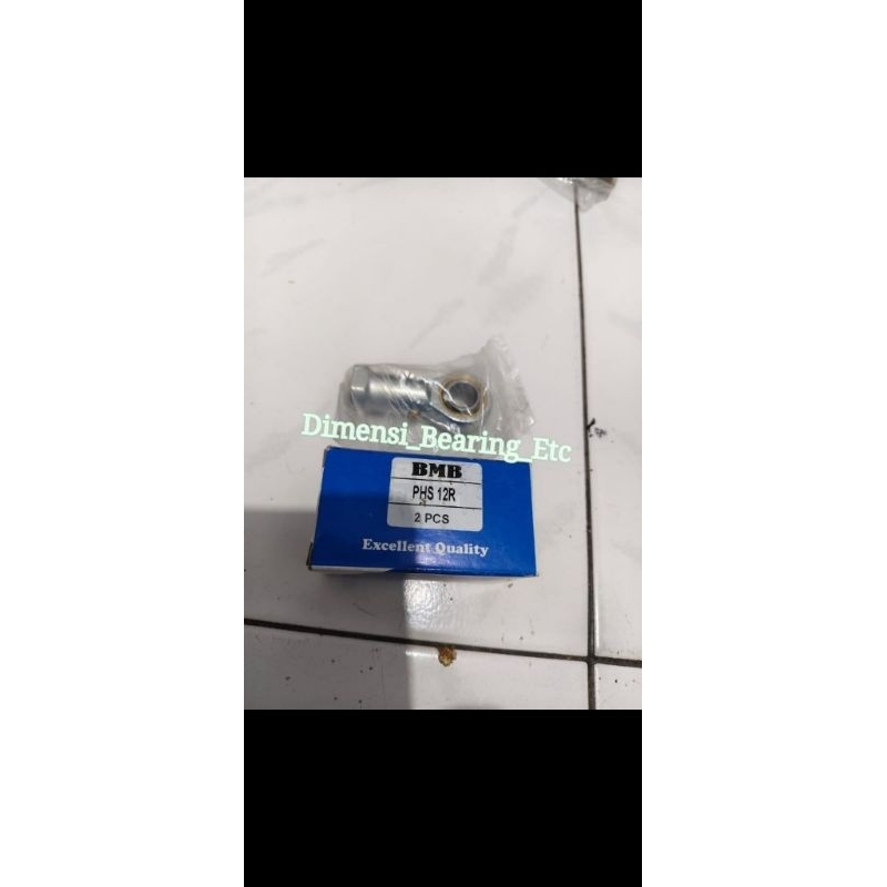 Jual PHS 12 BMB DRAT KANAN / PHS12 BMB DRAT KANAN ROD END BEARING DRAT ...