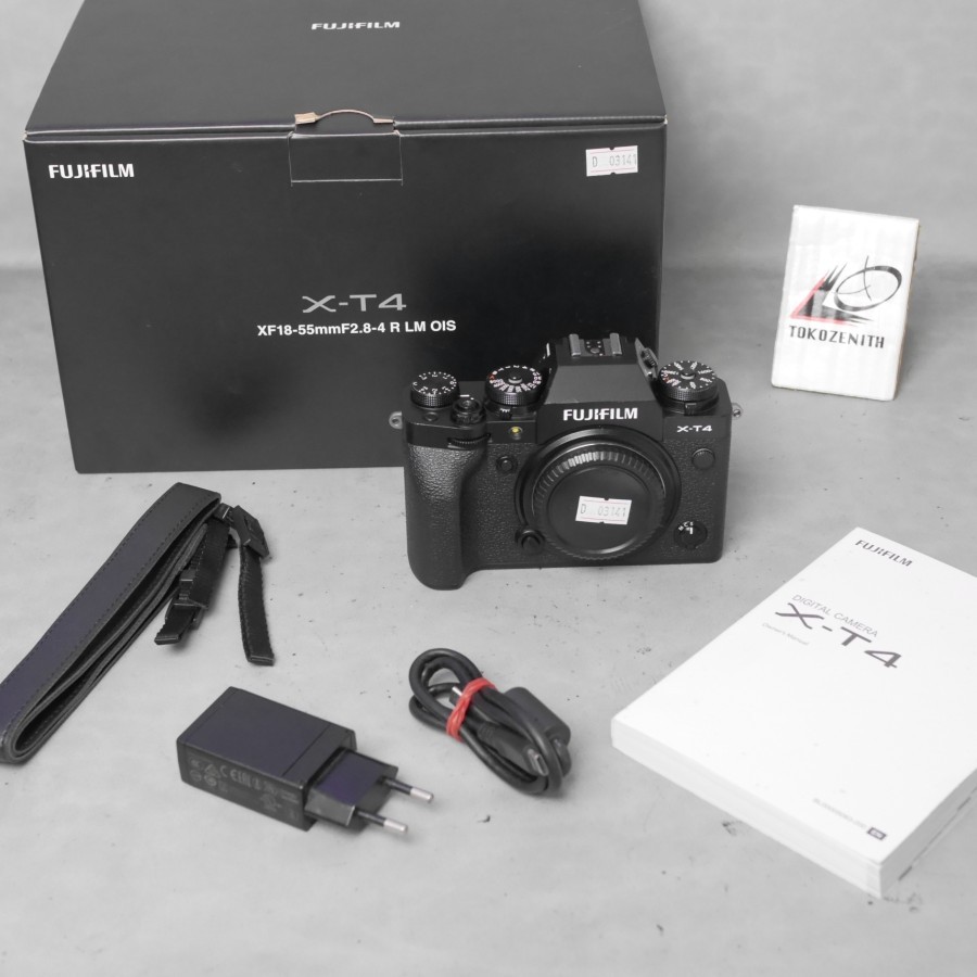 Jual Fujifilm X-T4 XT4 Body - no XT3 XT5 XH1 XH2 - D03141 | Shopee Indonesia