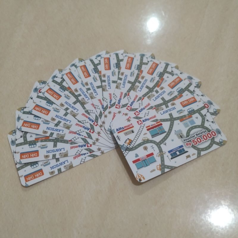 Jual Voucher Alfamart 50 ribu | Shopee Indonesia
