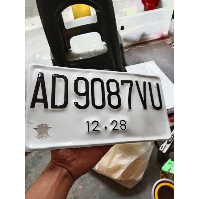 Jual PLAT NOMOR MOBIL (1PCS) | Shopee Indonesia