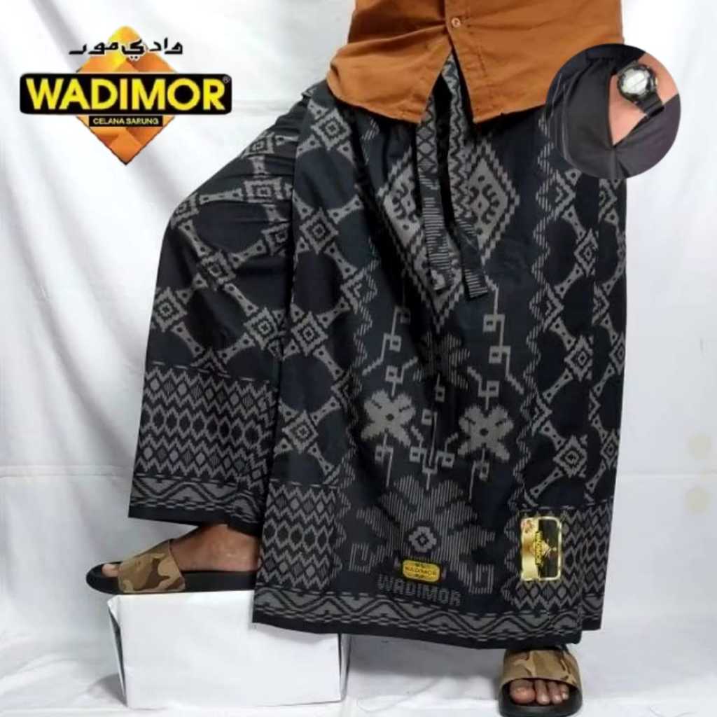 Jual Celana Sarung Dewasa Sarung Celana Wadimor Celana Sarung Hitam ...