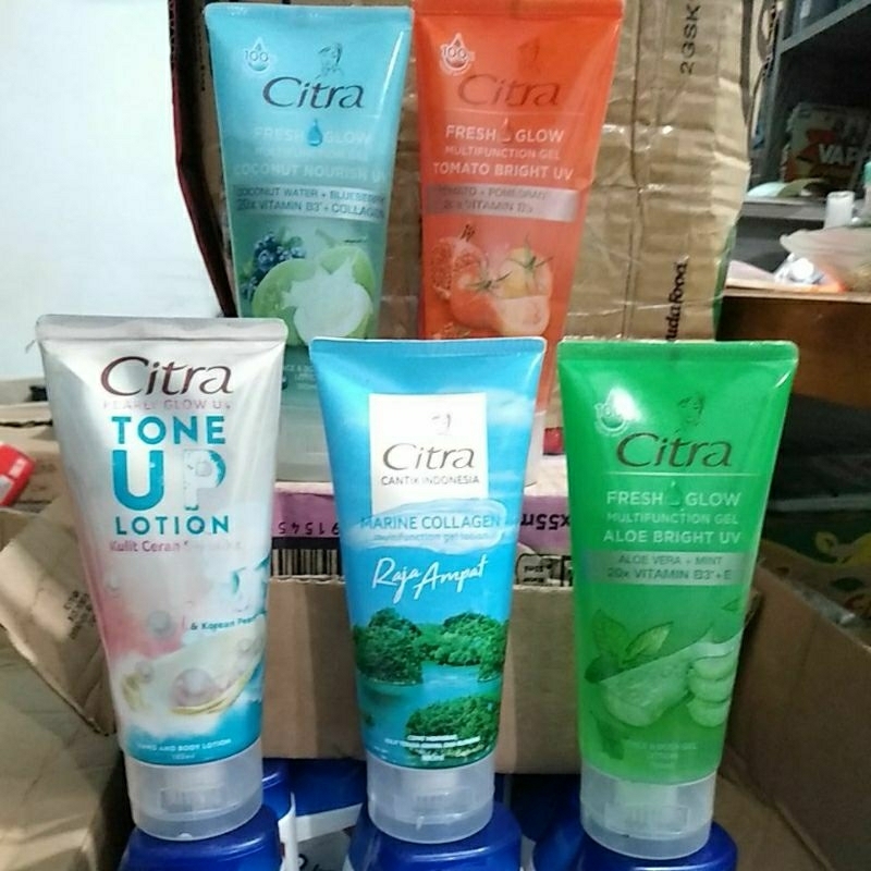 Jual Citra Fresh Glow Multifunction Gel All Variant 180ml (kemasan agak ...