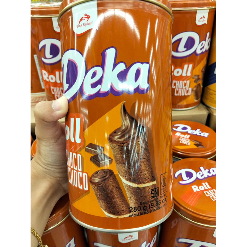 Jual Deka Roll Choco 280g (9.88 oz) | Shopee Indonesia
