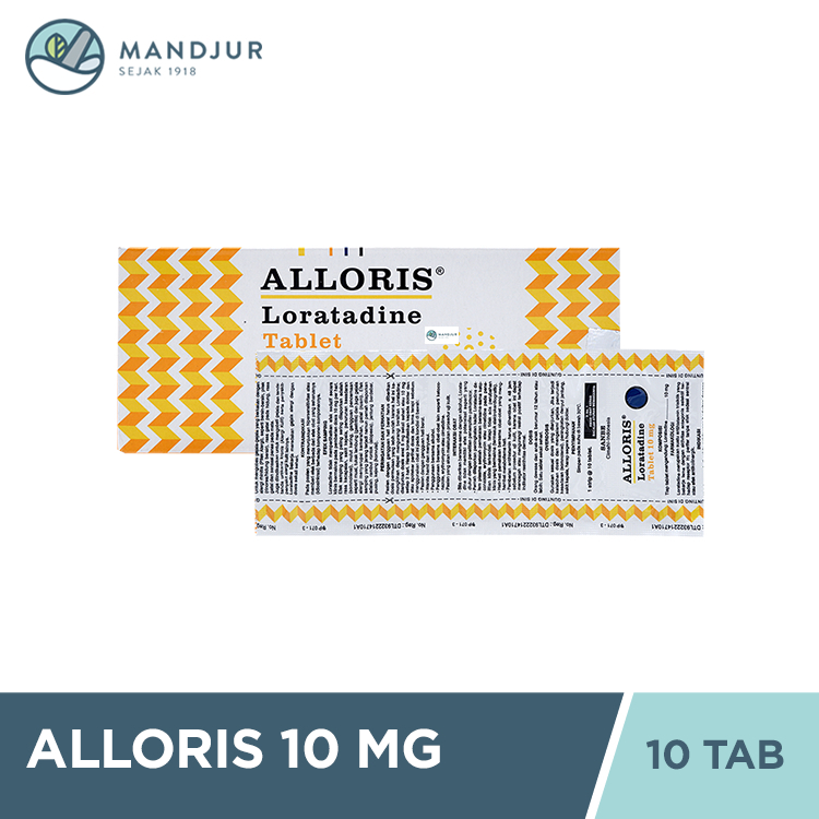 Jual Alloris 10 Mg - Obat Rhinitis dan Alergi | Shopee Indonesia