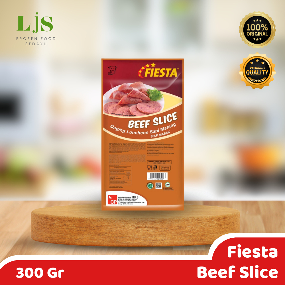 Jual Fiesta Beef Slice Daging Luncheon Sapi Matang SIAP MASAK 300 Gr ...