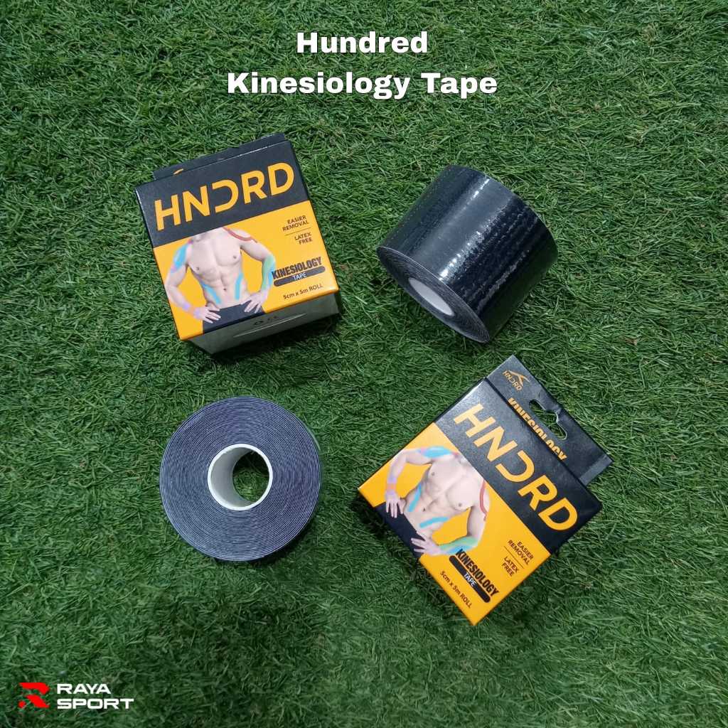 Jual HUNDRED KINESIOLOGY TAPE HITAM ORIGINAL | Shopee Indonesia