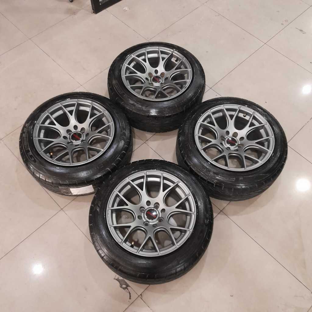 Jual Velg Mobil Bekas Racing Yaris Ring 15 x8,25 Et20 Baut 4 Bisa Buat Mobilio Jazz Vios Avanza ...