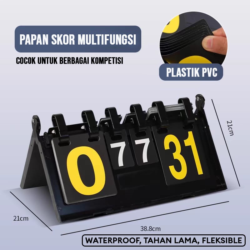 Jual PAPAN SKOR / BOARD SCORE / SCORE BOARD / PAPAN PENGHITUNG SCORE ...