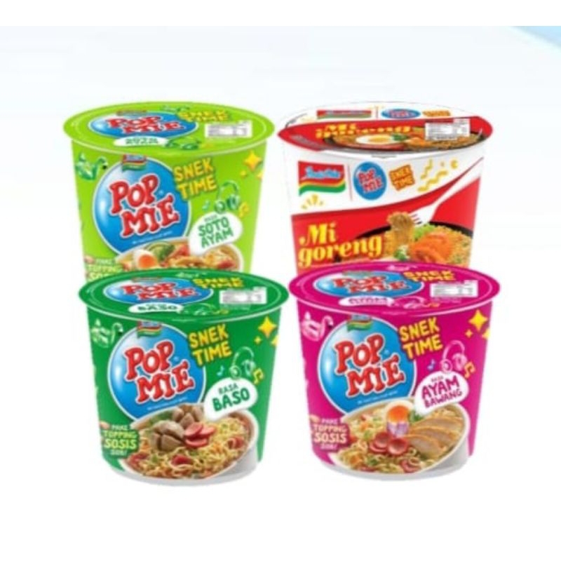 Jual pop mie mini all varian isi 4 | Shopee Indonesia