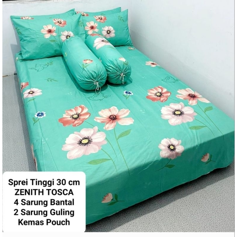 Jual seprei zenith tosca ukuran 160 × 200 | Shopee Indonesia