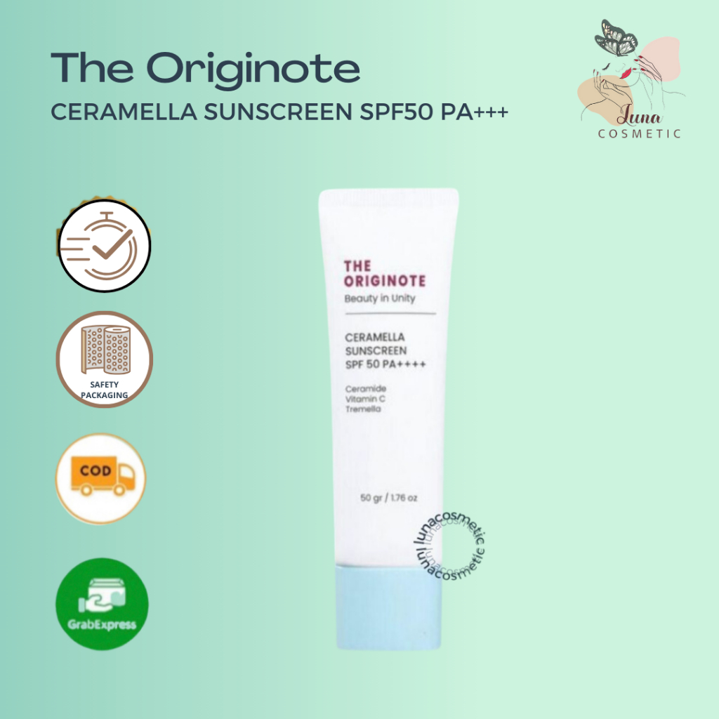 Jual THE ORIGINOTE CERAMELLA SUNSCREEN SPF50 PA+++ | Shopee Indonesia