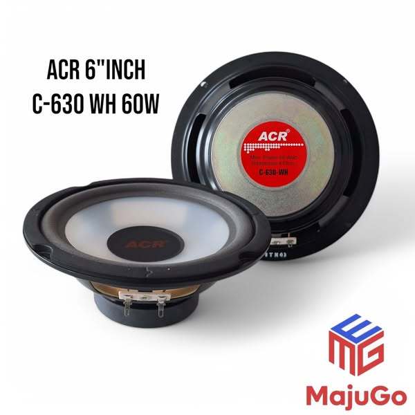 Jual SPEAKER ACR 6 INCH C-630 WH 60W | Shopee Indonesia