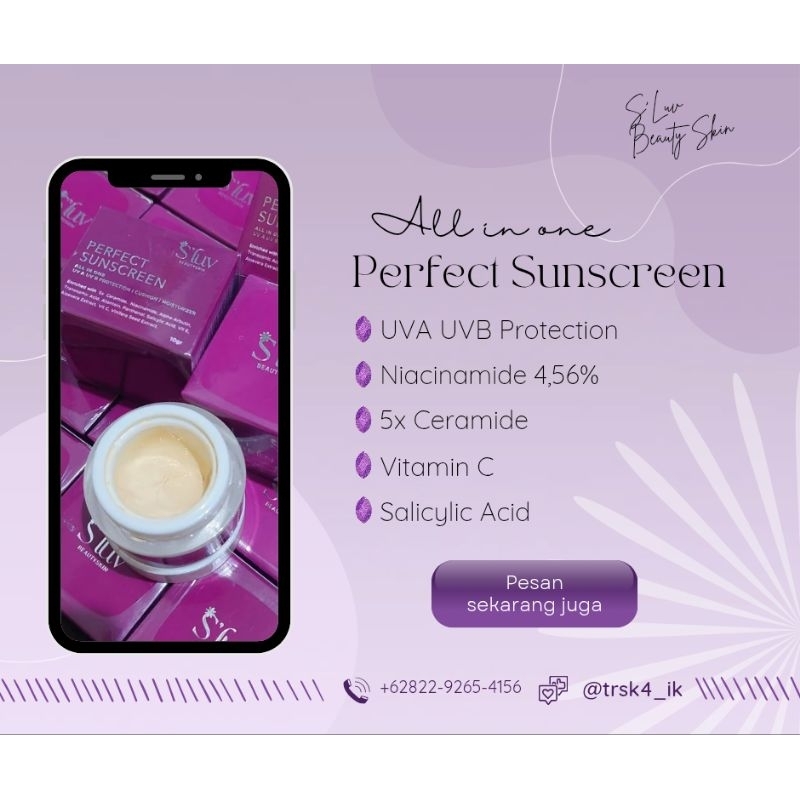 Jual Perfect Sunscreen By S'Luv Skin Beauty | Shopee Indonesia