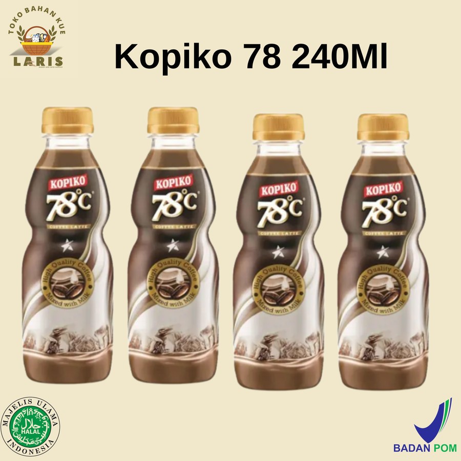 Jual KOPIKO 78 READY TO DRINK 240 ML | Shopee Indonesia