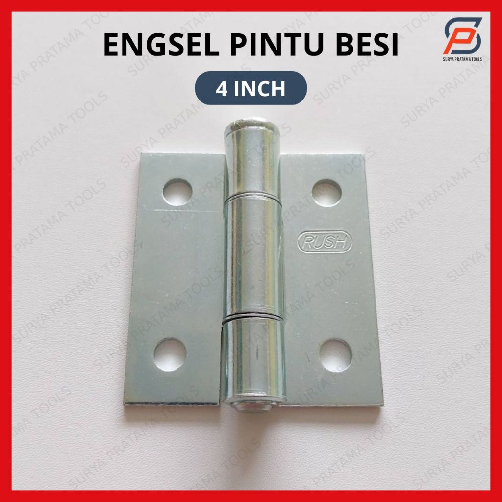 Jual Engsel Pintu Besi Tebal 4" Engsel Las Holo 2 Lubang 4 Inch ...