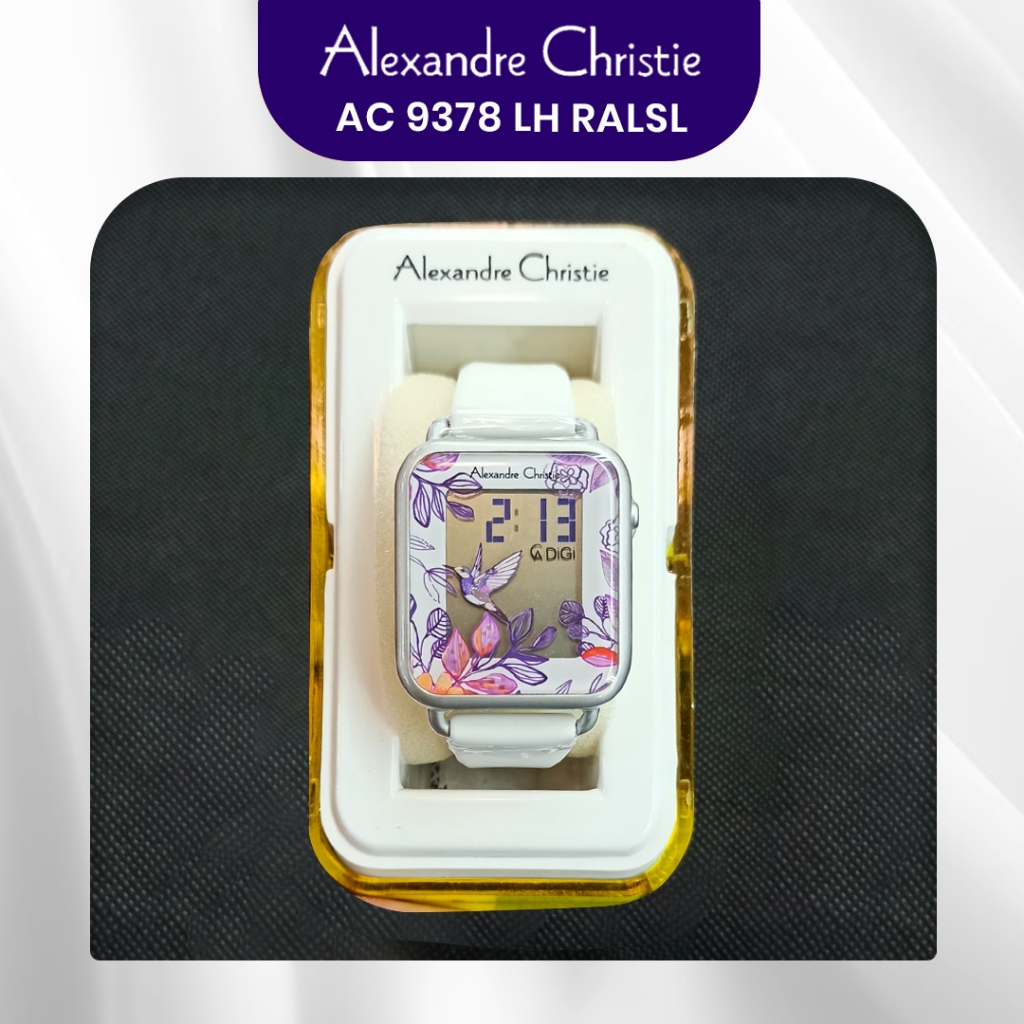 Jual Jam Tangan Wanita Alexandre Christie Digi AC 9378 LH RALSL AC 9378 ...