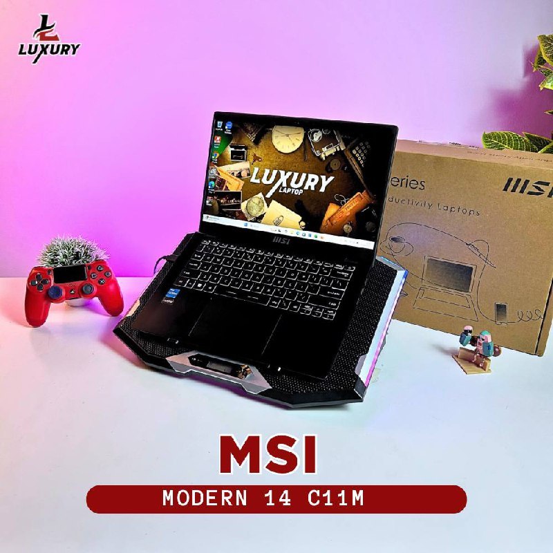 Jual LAPTOP MSI MODERN 14 C11M SLIM CORE I3 GEN 11 RAM 8GB DDR4 3200MHZ ...