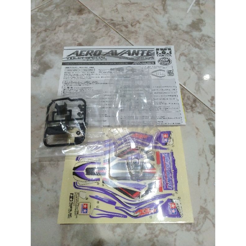 Jual BODY POLYCARBONATE AERO AVANTE VIOLET SPECIAL (CLEAR BODY ...