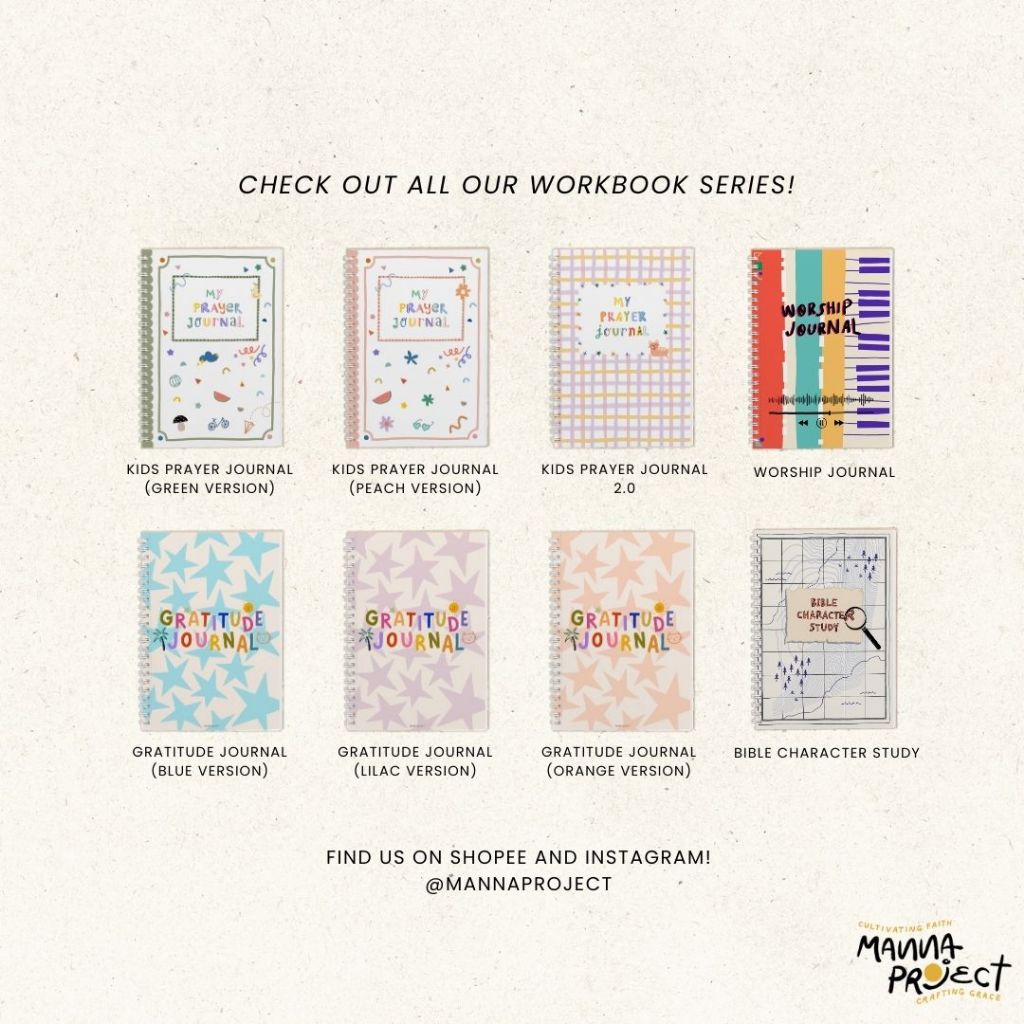 Jual Kids Gratitude Journal - Lilac Version | Manna Project | Bible ...