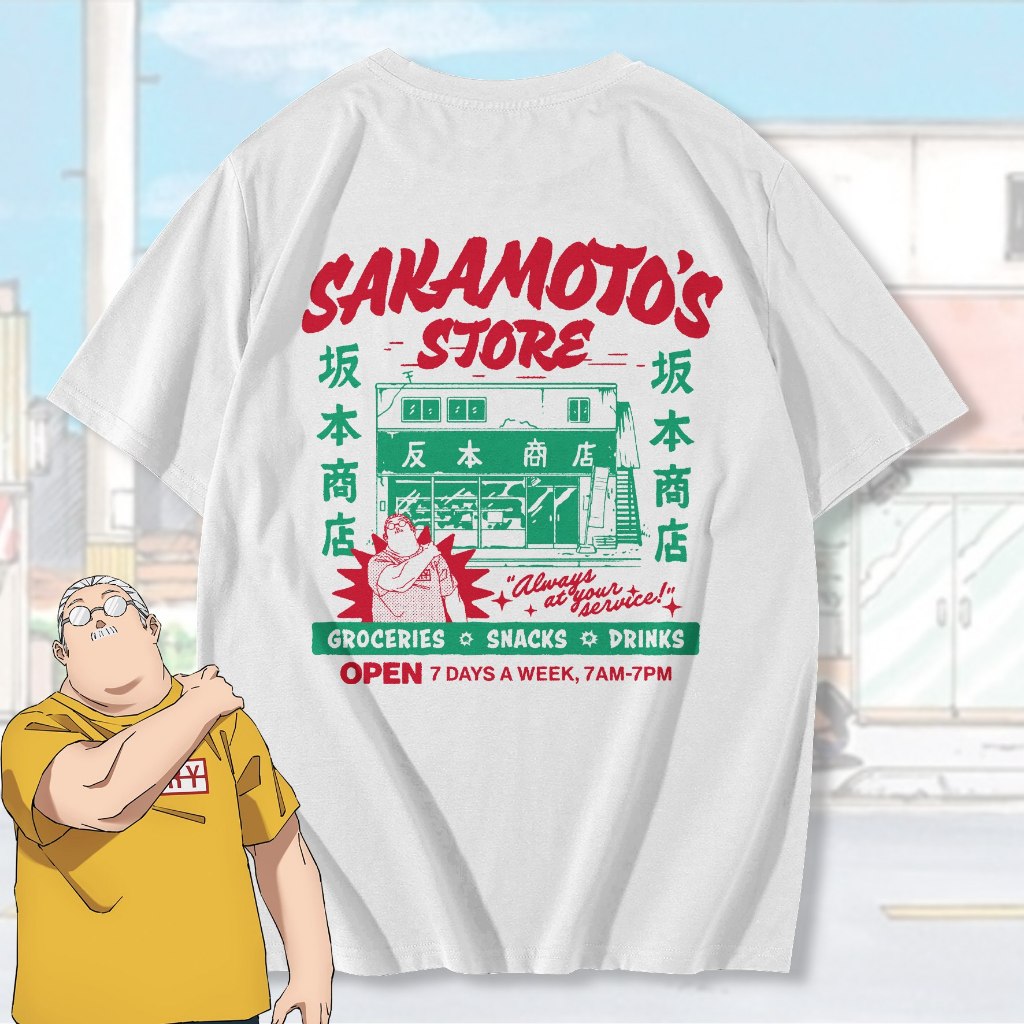Jual Kaos Sakamoto Days Sakamoto Store Otaku Order Assassin Hitman ...