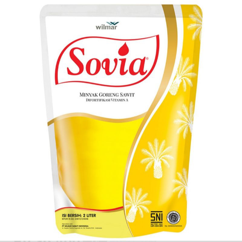 Jual minyak goreng Sovia pouch 2 liter | Shopee Indonesia