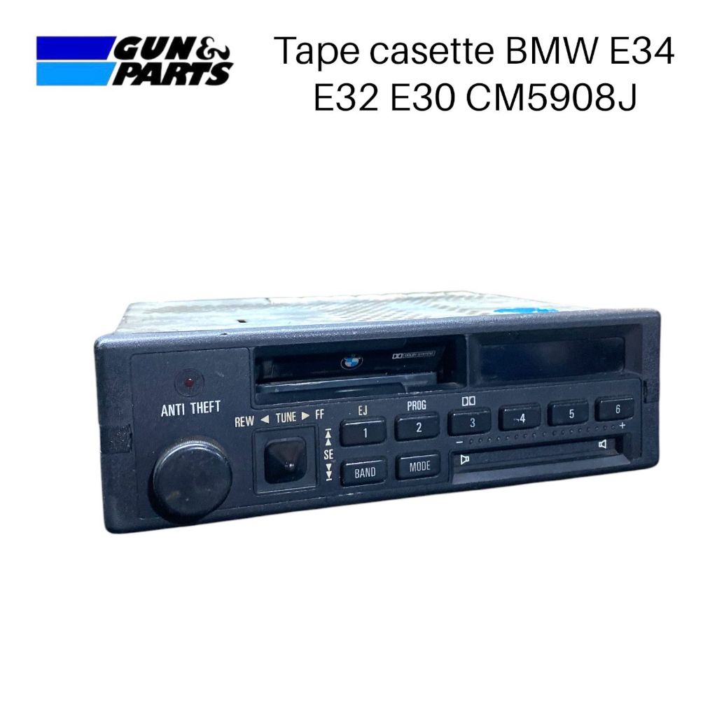 Jual Tape Casette BMW E34 E32 E30 CM5908J Sparepart Mobil Copotan Original | Shopee Indonesia