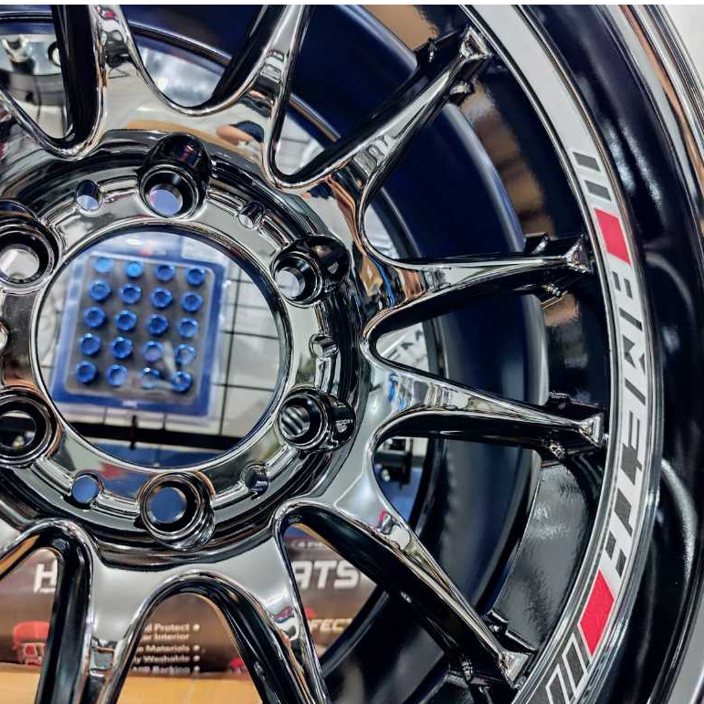 Jual Velg Mobil HSR Black Chrome R18 Cocok Untuk Pajero Triton Hilux ...