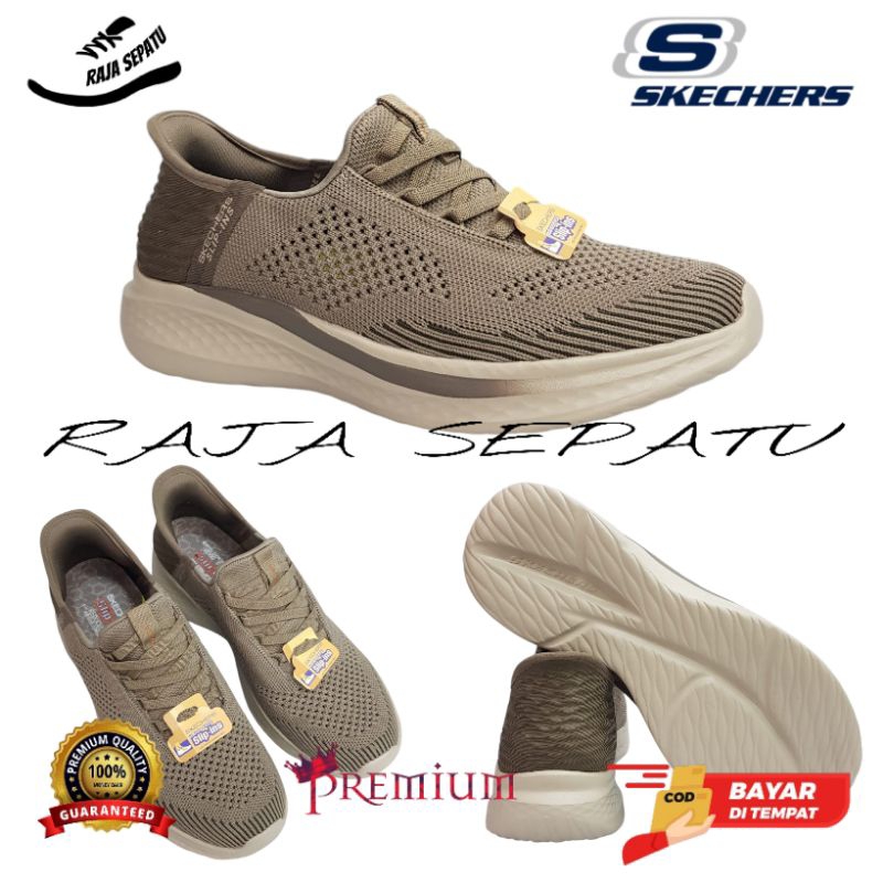 Jual SEPATU SKECHERS SLIP INS SLADE/SEPATU SKECHERS/SEPATU PRIA/SEPATU ...
