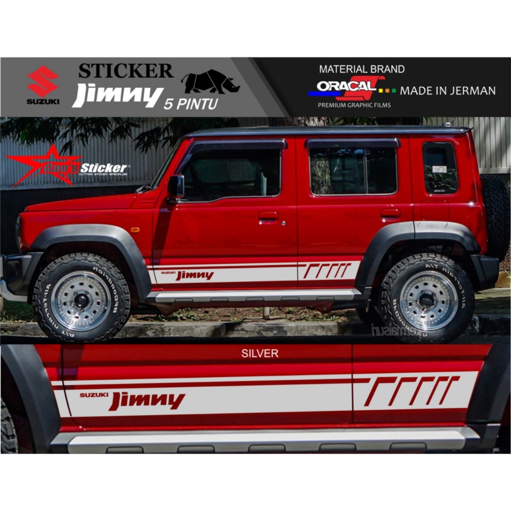 Jual sticker suzuki jimny 5 pintu jimny long | Shopee Indonesia